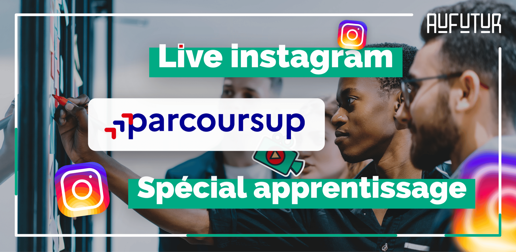 Live Instagram : les formations en apprentissage sur Parcoursup