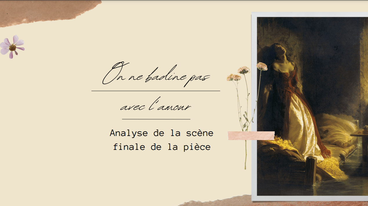 On ne badine pas avec l’amour : résumé et analyse de l'oeuvre - AuFutur