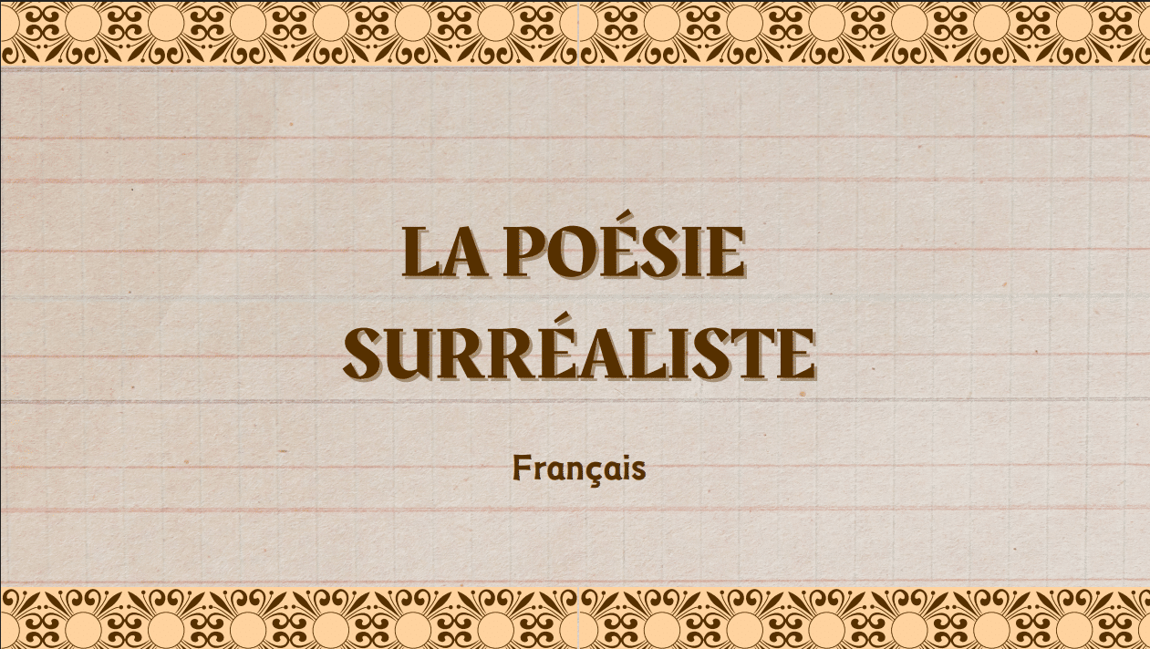 Tout savoir sur la poésie surréaliste - AuFutur