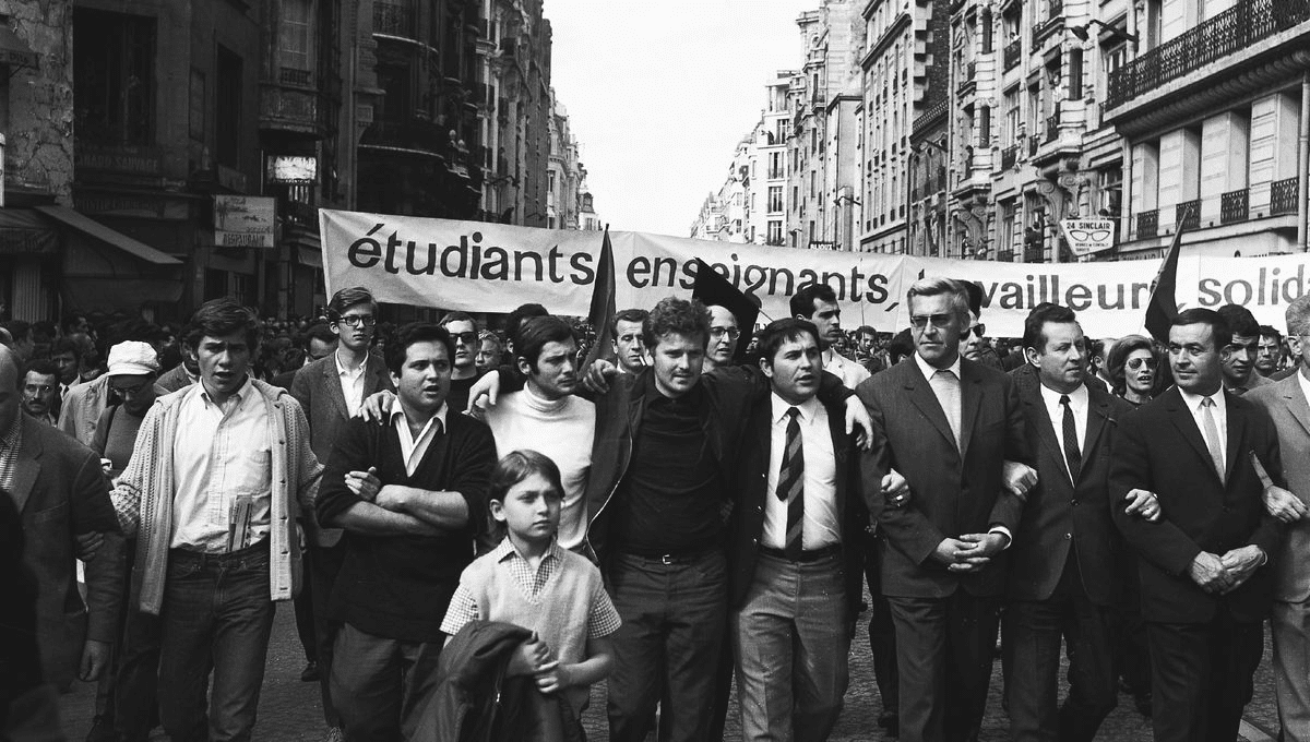 Mai 68 en France : crise sociale et tournant politique